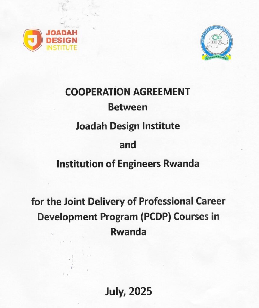 JOADAH Design Institute, Institution of Engineers Rwanda Partner to ...